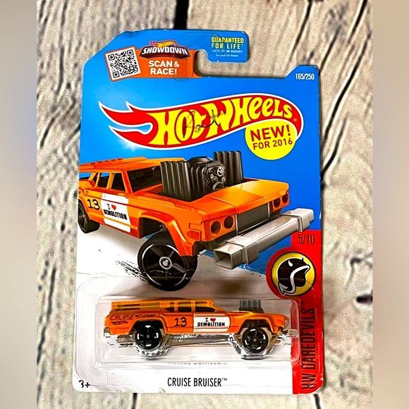 Hot Wheels | Toys | Hot Wheels Cruise Bruiser Orange 26 Hw Daredevils ...